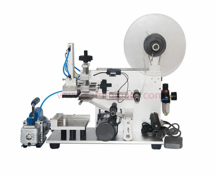 Flat Bottle Labelling Machines/semi-auto Labeling Machine For Box - Buy ...