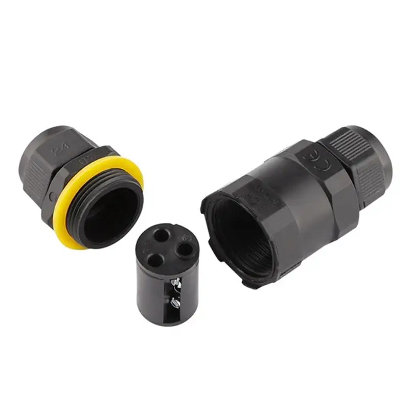 Electrical Ip67 Ip68 Waterproof 3 2 Pin Male Female Wire Connector ...