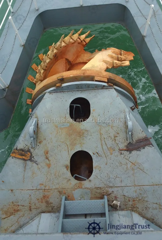 Marine High Efficiency River Sand Suction Dredger Cutter Head - Buy ...