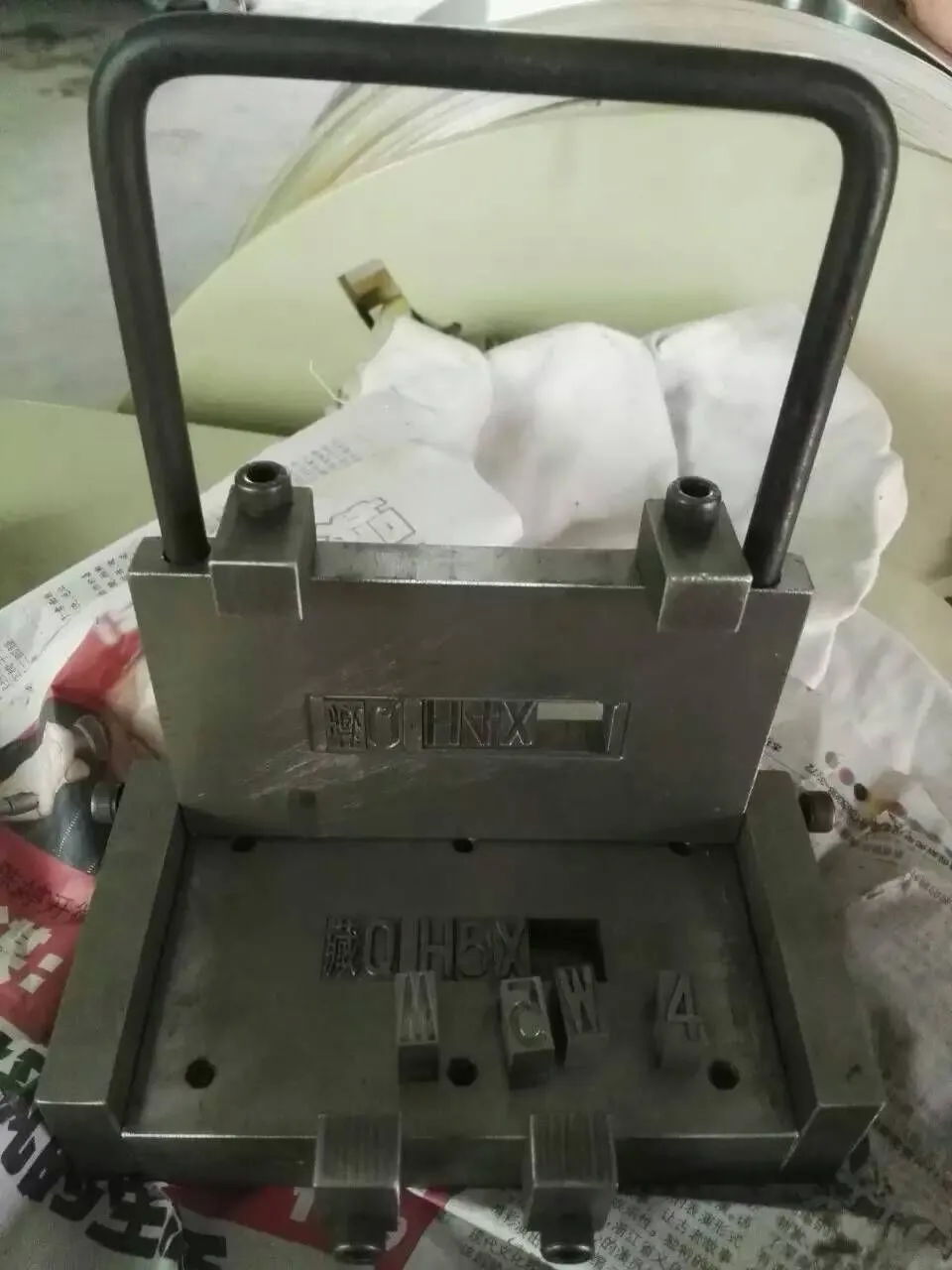 Custom Letter Mold Number Mold Making Car License Plate Number Plate ...