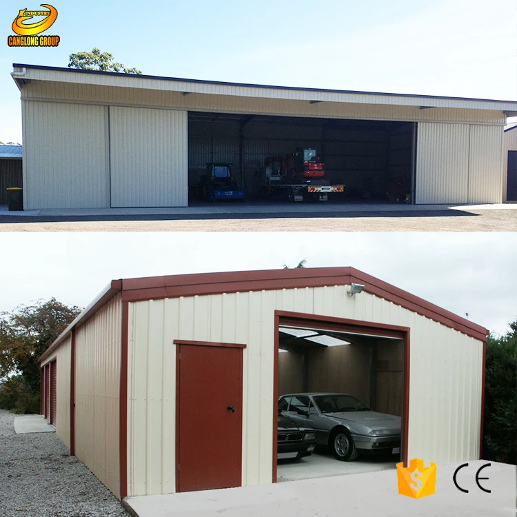 Galvanized C Channel Quonset Steel Prefab Workshop Kits - Buy Prefab ...