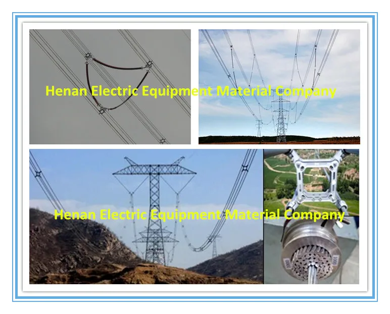 Overhead Line Fittings Fjz Type Spacers-dampers For Eight-bundle ...