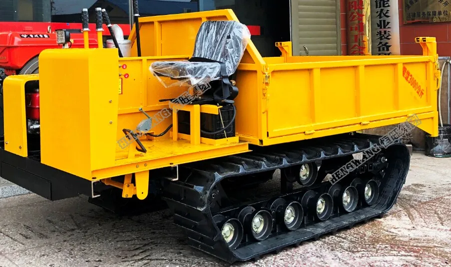 3T Track Dumper - Efficient Mini Truck for Engineering
