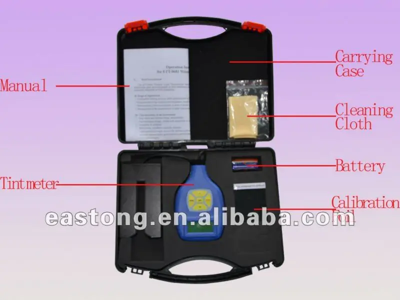 Ett-0681 Window Tint Meter Transmittance Meter Window Tint Reader ...