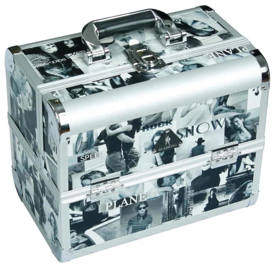 Large Size Makeup Vanity Box Makeup Case With Pu Trays D2629 Gladiator ...