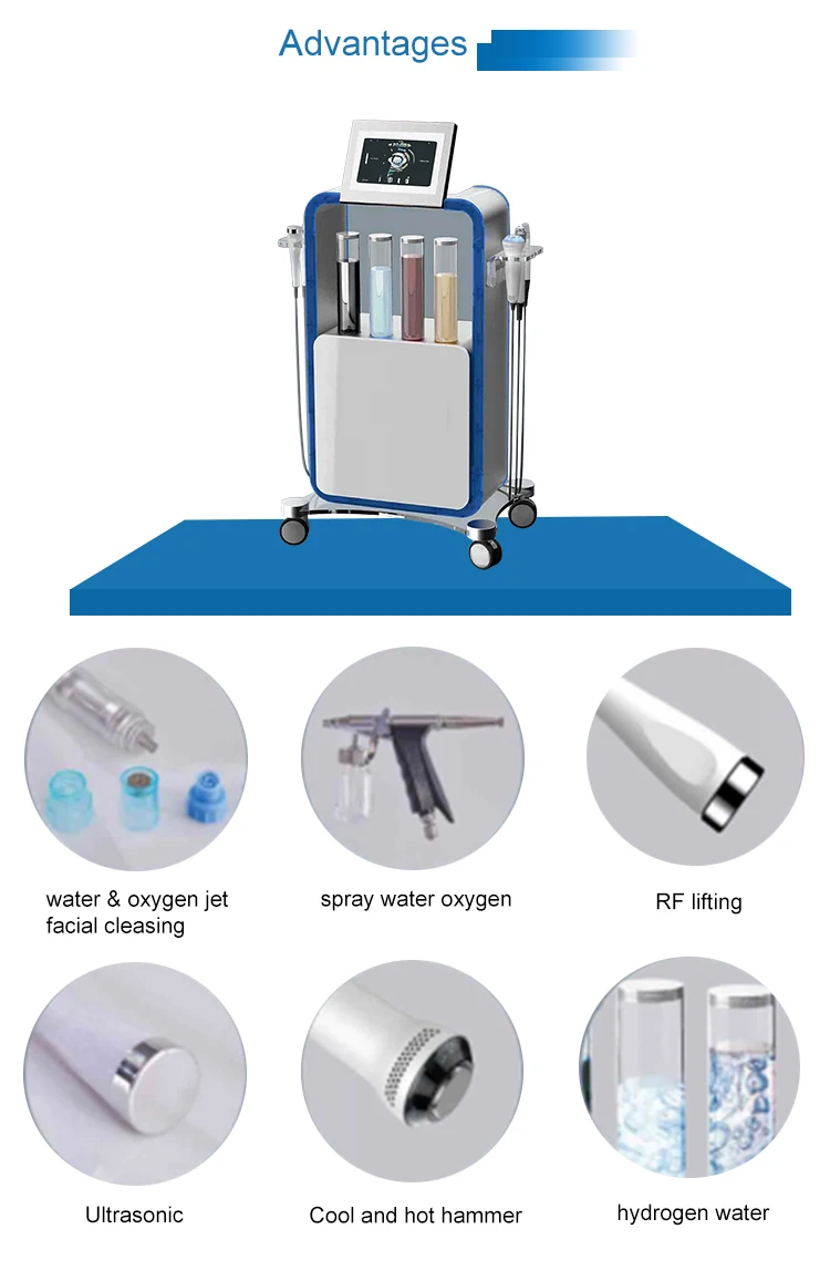 Spa Facial Treatment - Skin Rejuvenation with H2O2 Beauty Equipment