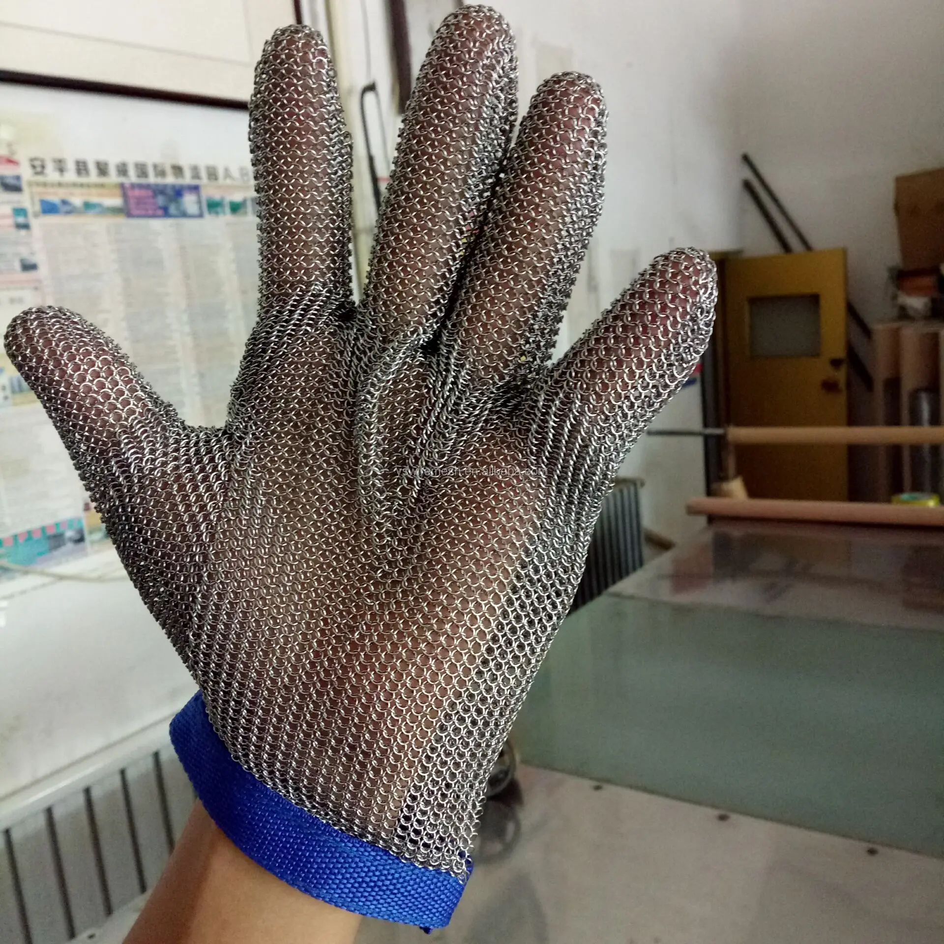 YS Factory Supply Cut-resistant Stainless Steel Chainmail Mesh Apron ...