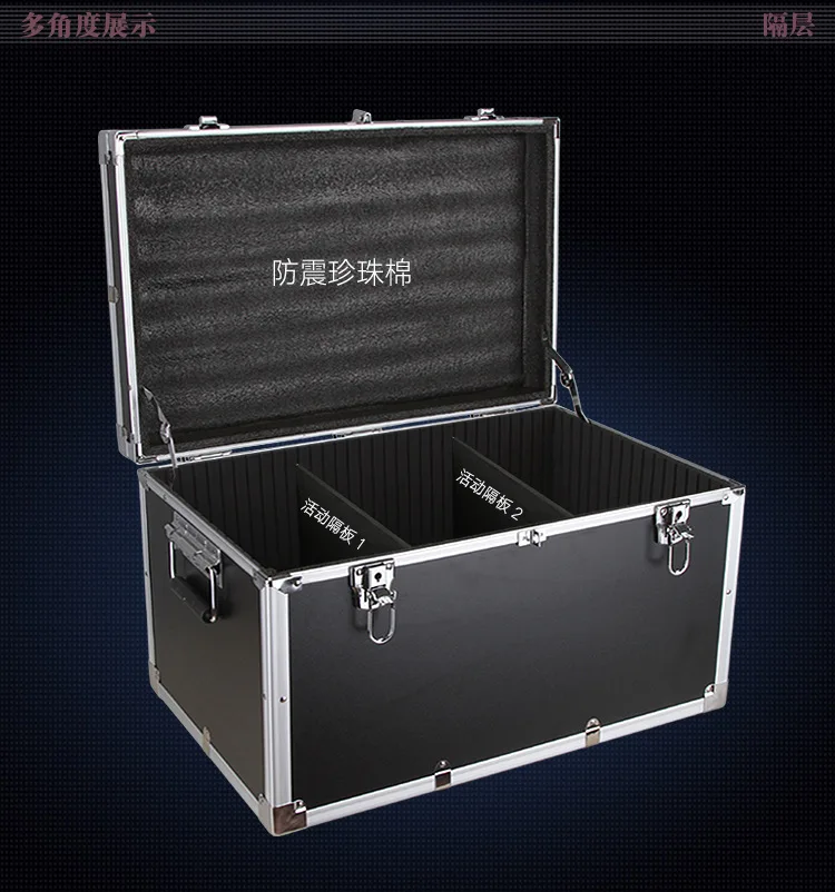 Excellent Aluminum Wood Mdf Airline Plane Flight Pilot Case Box With ...