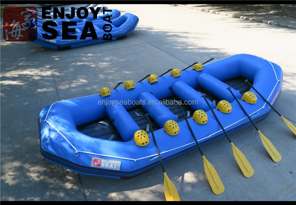 8 River Fishing Raft Board Inflatable Whitewater Raft Inflatable Rowing ...