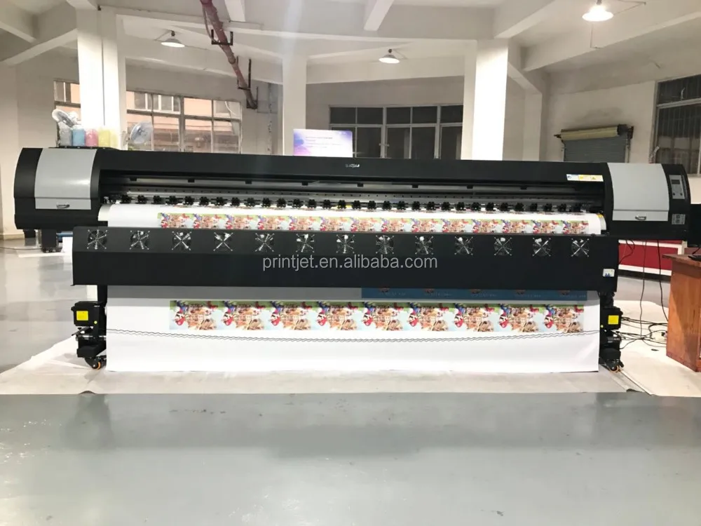 Yinghe 3.2m 10ft Wide Format Digital Inkjet Roll Signs Eco Solvent ...