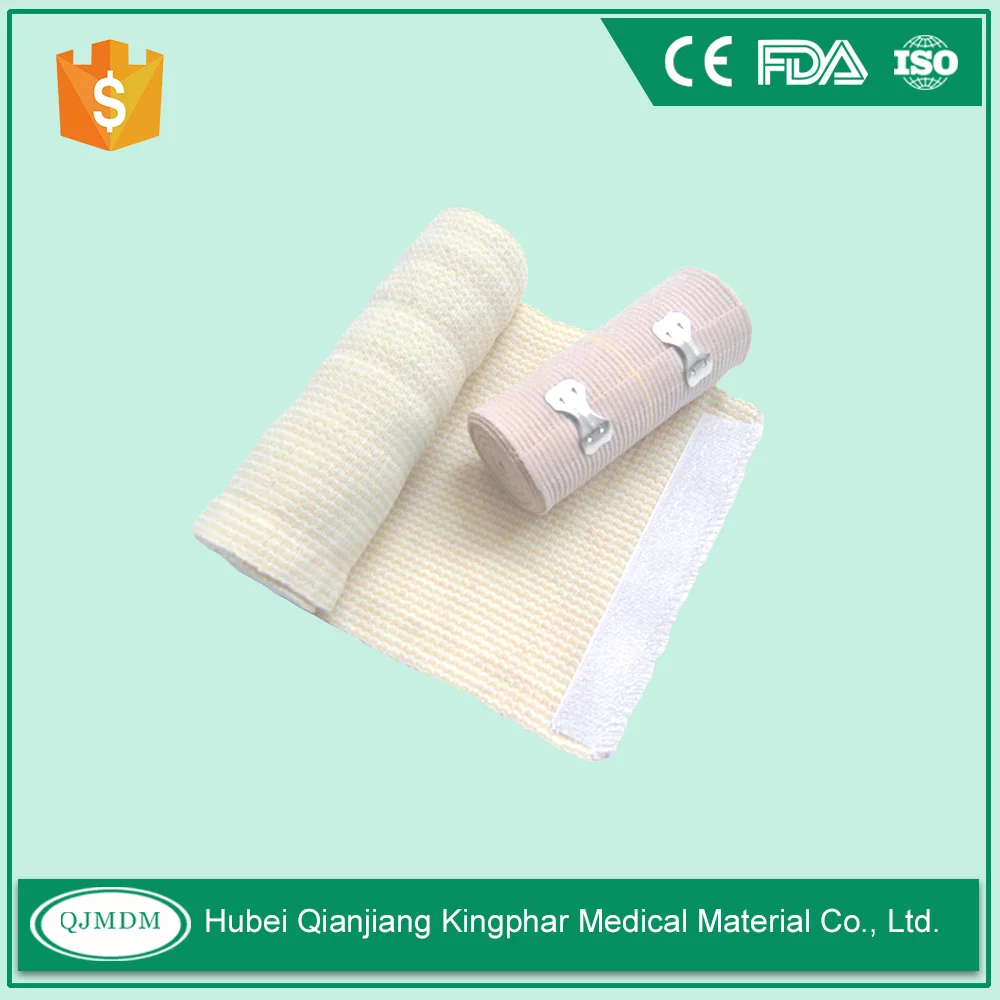 Highly Extensible Surgical Rubber Elastic Bandage With Clips - Buy ...