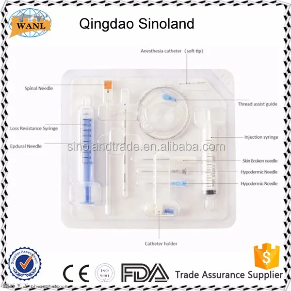 Disposable Lumbar Puncture Kit - Buy Lumbar Puncture Kit,Lumbar Kit ...