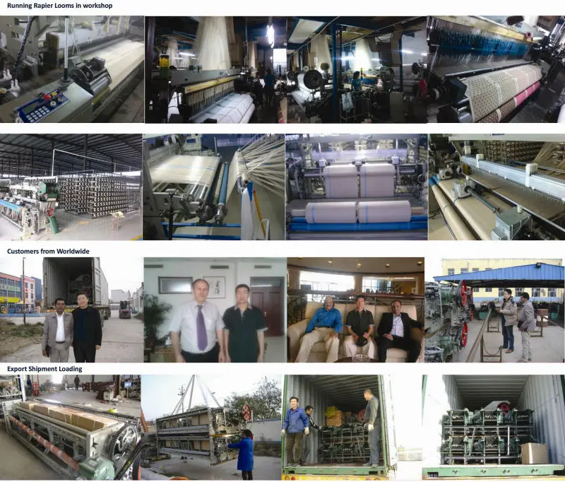 Computerized Jacquard Weaving Loom - Automatic Rapier Machine
