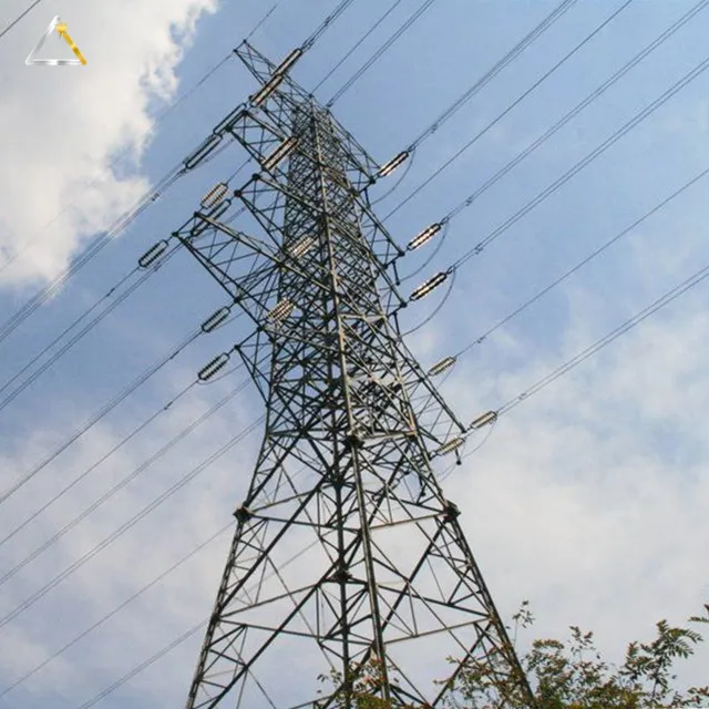 33kv Transmission Line Electrical Triangle Steel Pole - Buy 33kv ...
