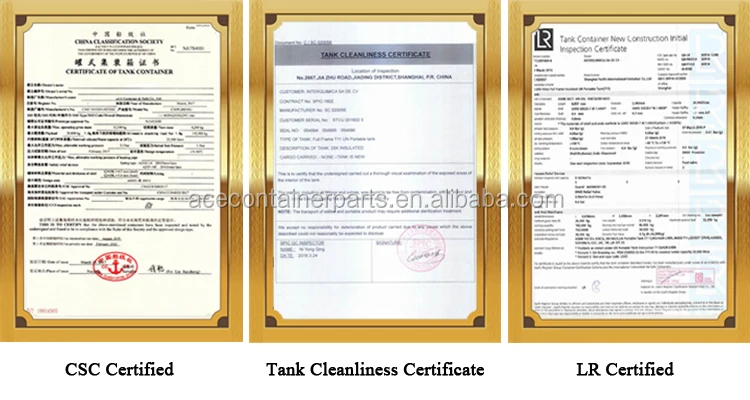 ASME Standard LR Certified New LPG 40 feet iso tank container Products ...