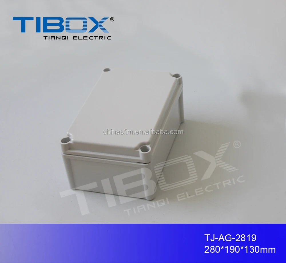 Tibox Ip66 Protection Level Plastic Abs Din Rail Enclosure Box - Buy ...