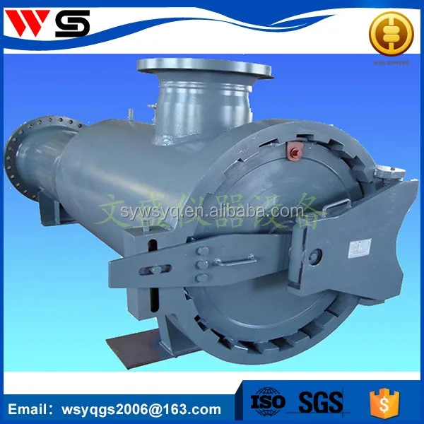 High Pressure Pipeline Horizontal Band Locking Quick Opening Closure ...