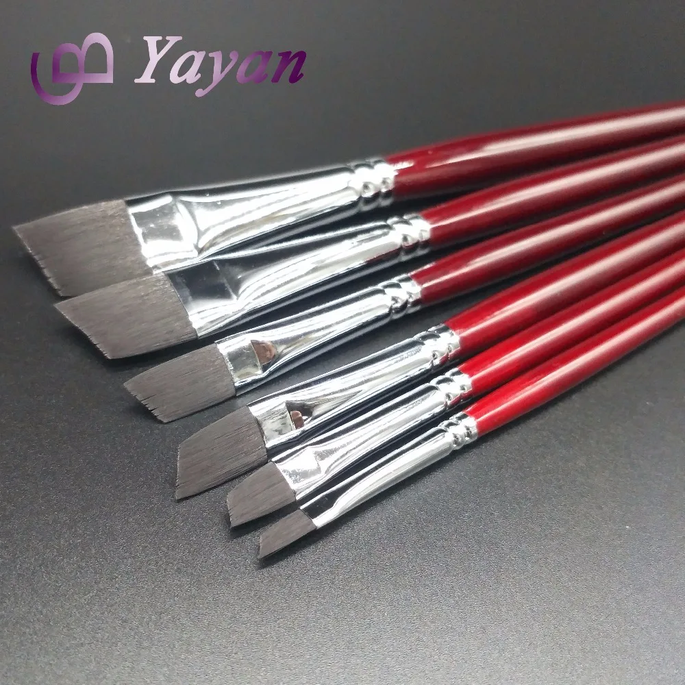 Professional Angle Brushes Long Handle Angle Paint Brush - Buy ...