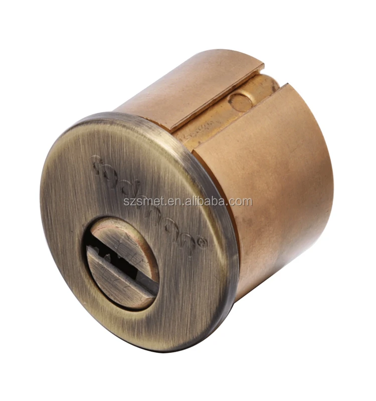 Shiny Brass Antique Bronze America Style Safety Cylinder Lock - Buy ...