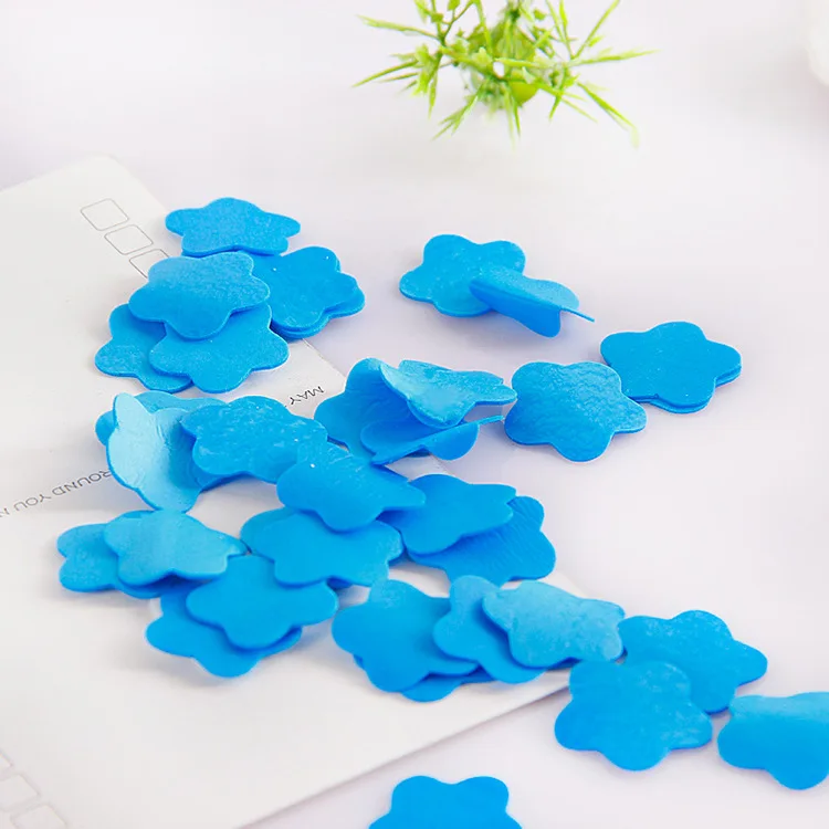 Portable Test Tube Soap Flower Rose Flower Star Shape Soft Bath Paper ...