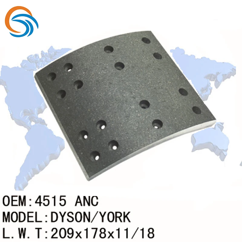 High Quality Truck Brake Lining 4515 ANC - Reliable Performance