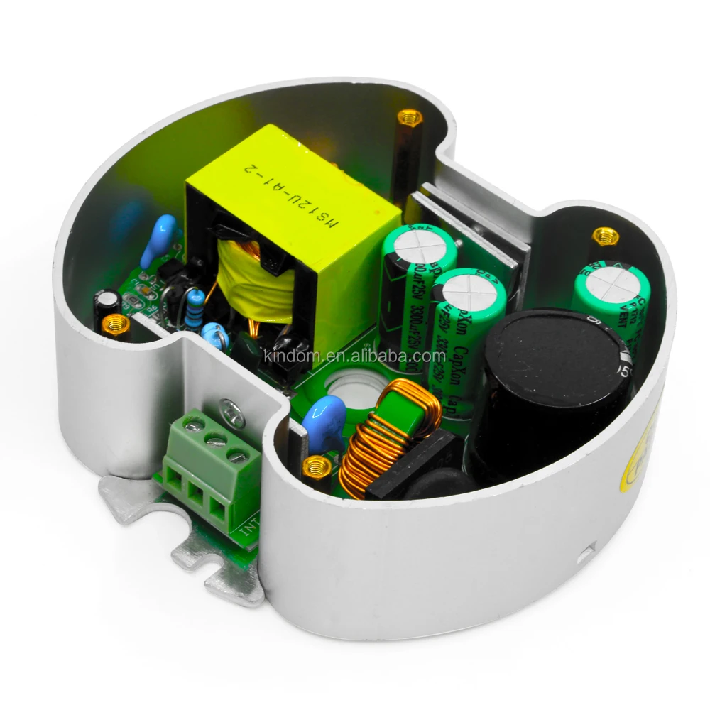 Ce&rohs 110v / 220v To 24v Round Shape Led Transformer Ip44 120w - Buy ...