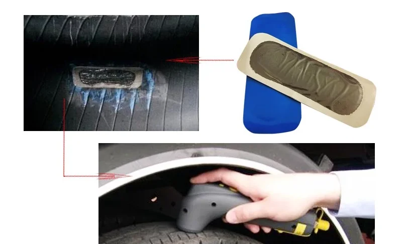 860-960MHZ Asset Tags and Labels UHF RFID Tire Stickers for Tire Supply ...