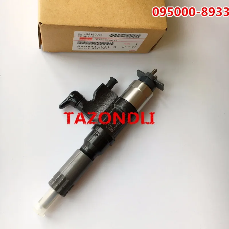 Original y nuevo común carril inyector 095000-8933,095000-8930 ...