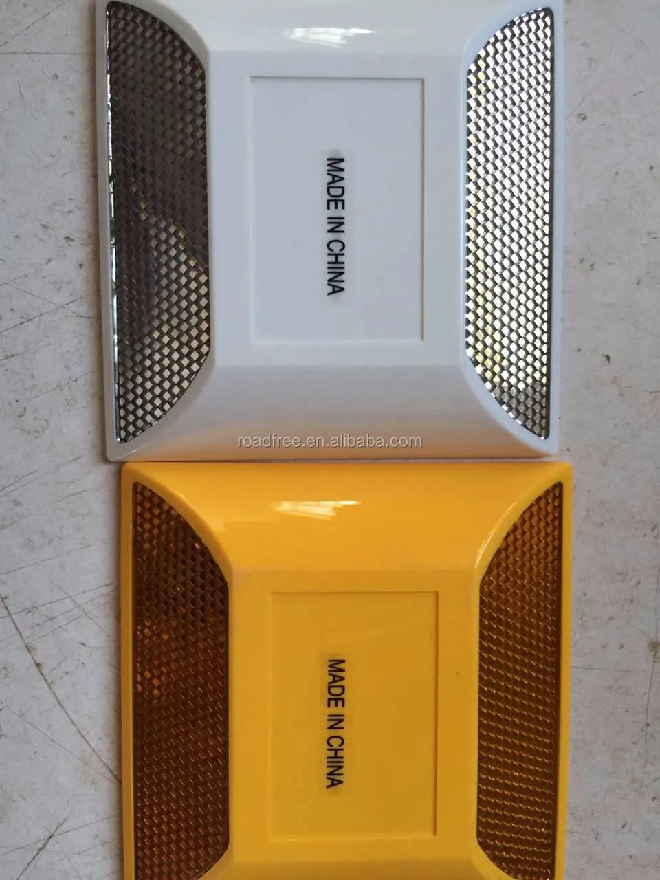 Road Safety Plastic Reflex Reflector For Road Studs - Buy Road Safety ...