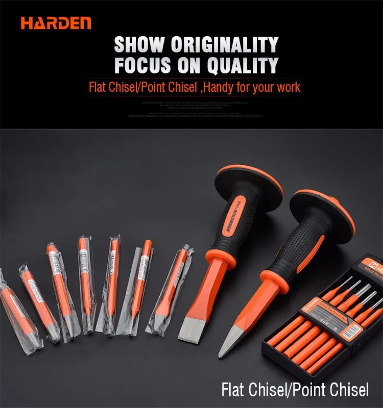 Professional Custom Flat Chisel V Shaped Hexagonal Forged Cold Moil ...