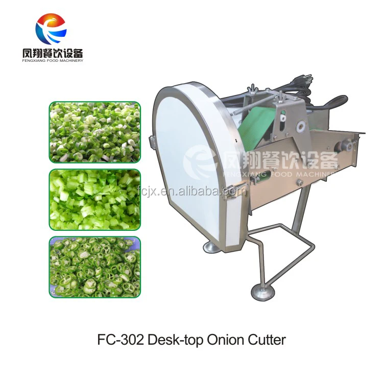 FC-302 Electric Small Green Onion Chopper Machine Spring Onion Leek ...