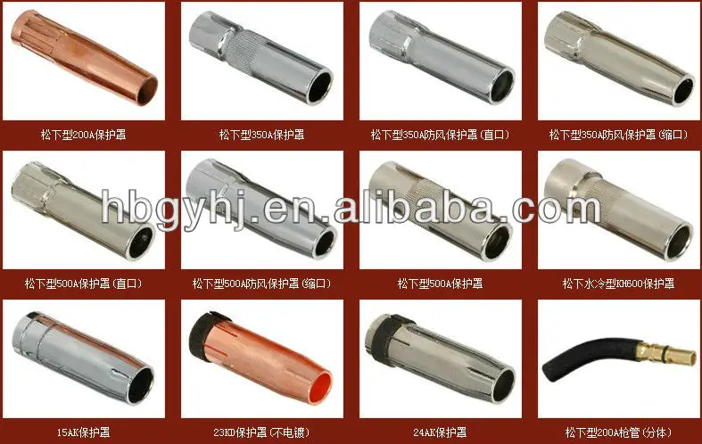 Esab/psf 250a Tip Holder/tip Body In Mig Welding Torch - Buy Esab/psf ...