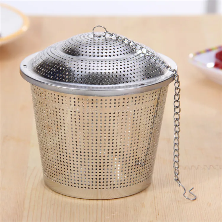 Stainless Steel Different Size Mesh Loose Leaf Tea Basket Infuser - Buy ...
