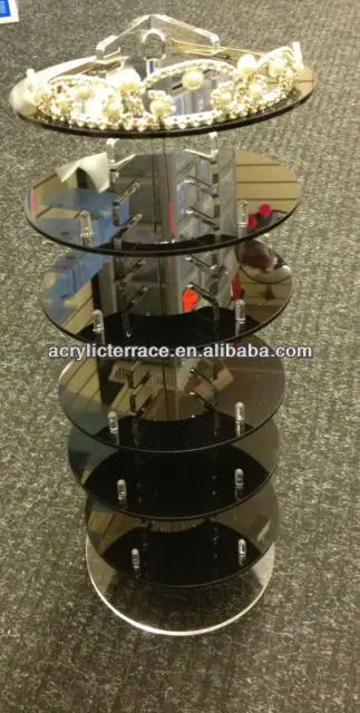 Fa1311010014-wedding Tiara Display Stand Perspex Mirrored Effect 46cm ...