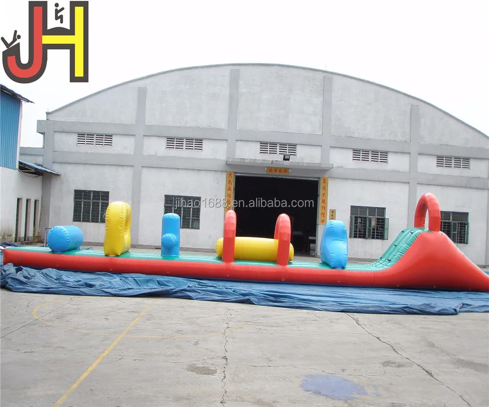 Outdoor Inflatable Floating Water Obstacle Course For Water Park - Buy ...