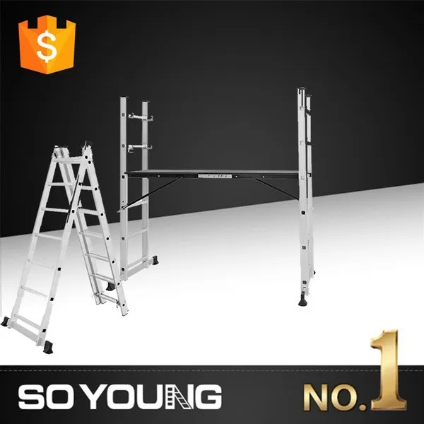 5 Way Aluminium Scaffolding Ladder Multi Combination Multi-purpose Step ...