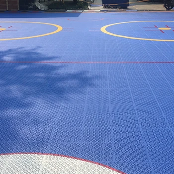 Plastic Interlocking Flooring Tile Roller Skating Rink Flooring For ...