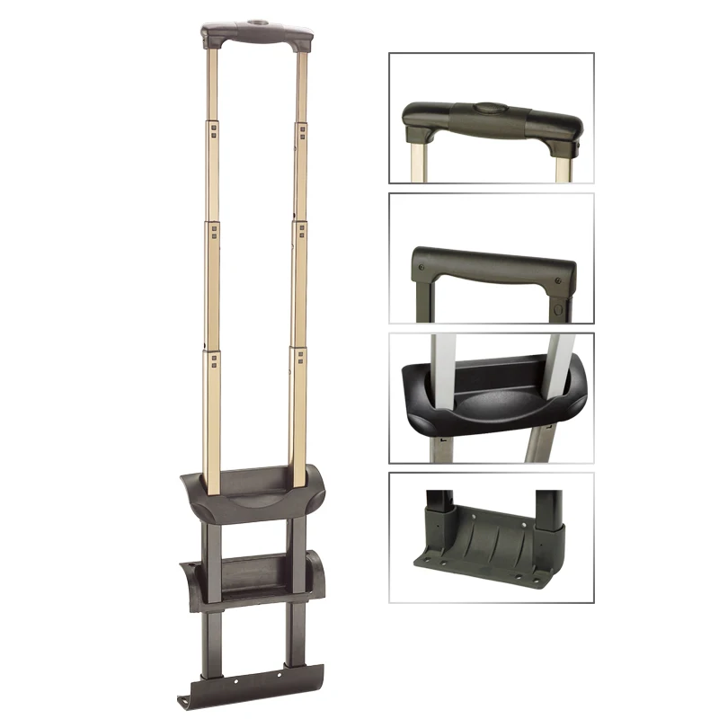 Luggage Trolley Handle Telescopic Pull Handle Aluminium Suitcase ...