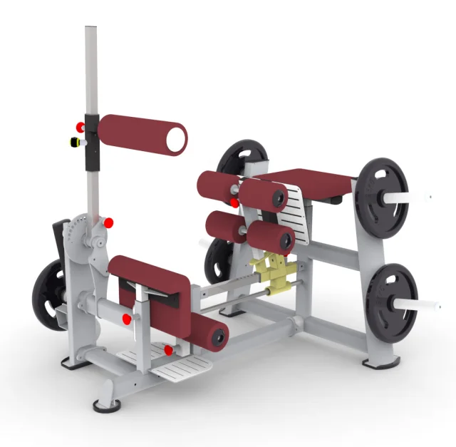 M634 Inverse Leg Curl & Hip Quad - ASJ Fitness Equipment