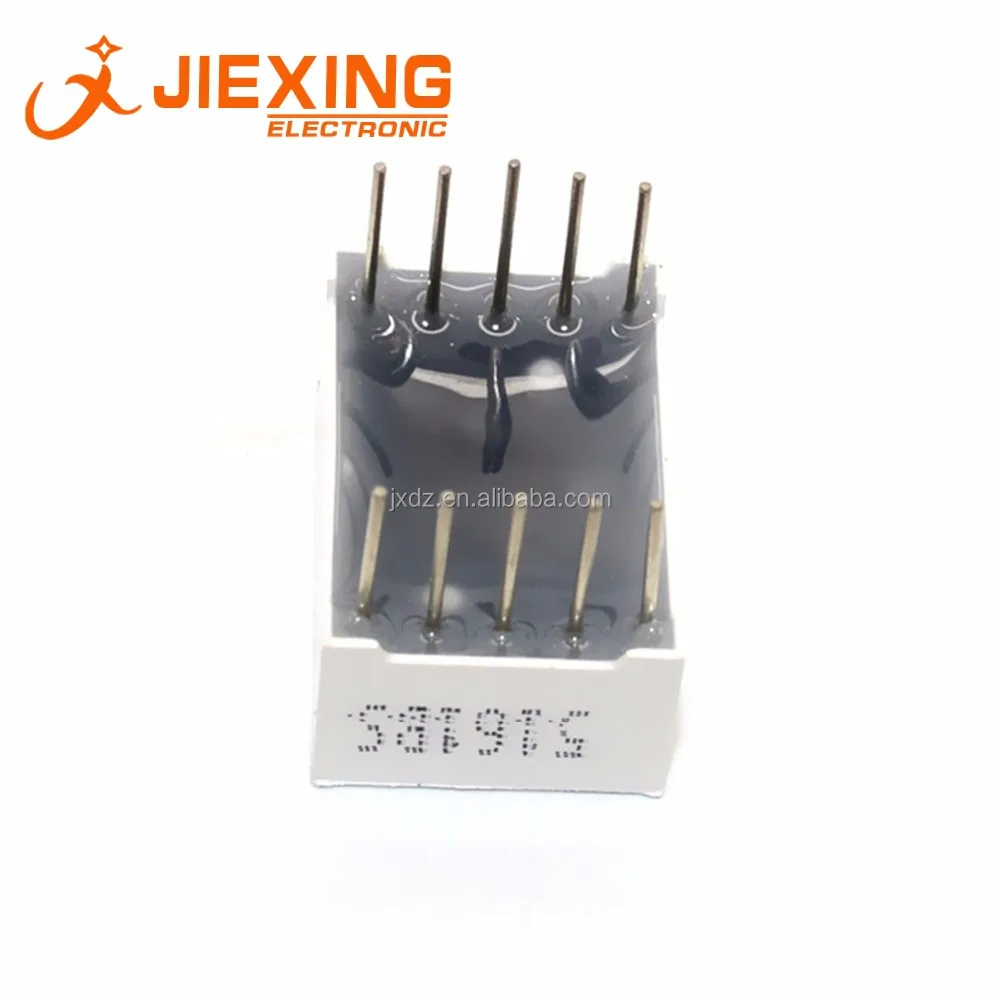 0.56 Inch 7 Segment Led Display 1 Digits 5161bs Common Anode Red Super ...