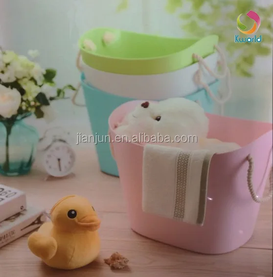 Sell Well Decorative Plastic Bucket Dirty Clothes Bucket Clothes ...