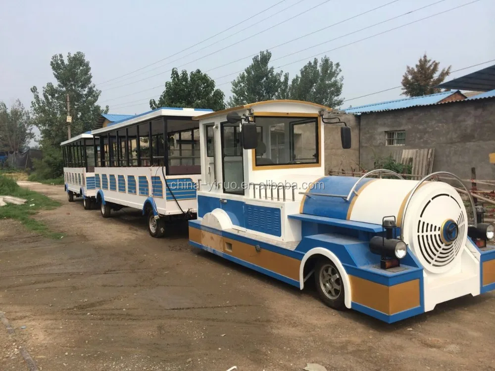 China Supplier Yizhijinnuo Tourist Electric Trackless Train Carriage ...