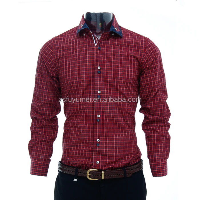 2016 New Style Men's Casual Custom Made 100% Cotton Shirt - Buy New ...