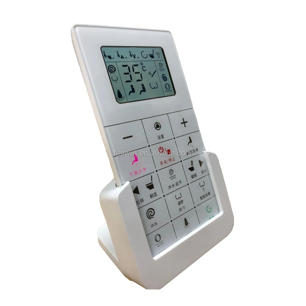 Customized Programmable 2.4ghz Remote Control for Smart Hotel Wc Toilet ...