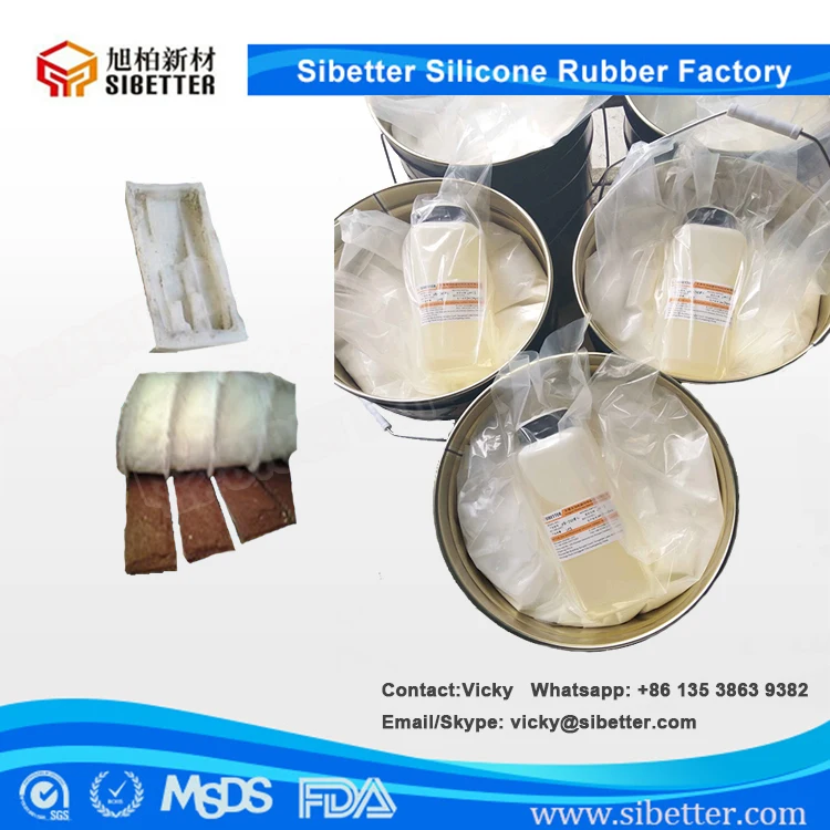 Liquid Silicon Mold Making Stamped Concrete, Tin Cure Silicone