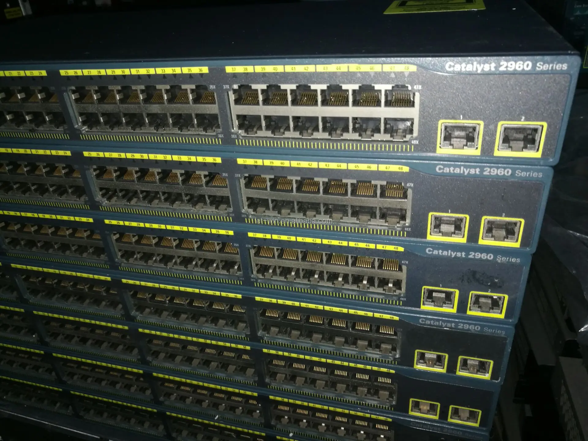 Cisco Layer 2 Ws-c2960-48tt-l Used 100mps Switch With 48ports Module ...