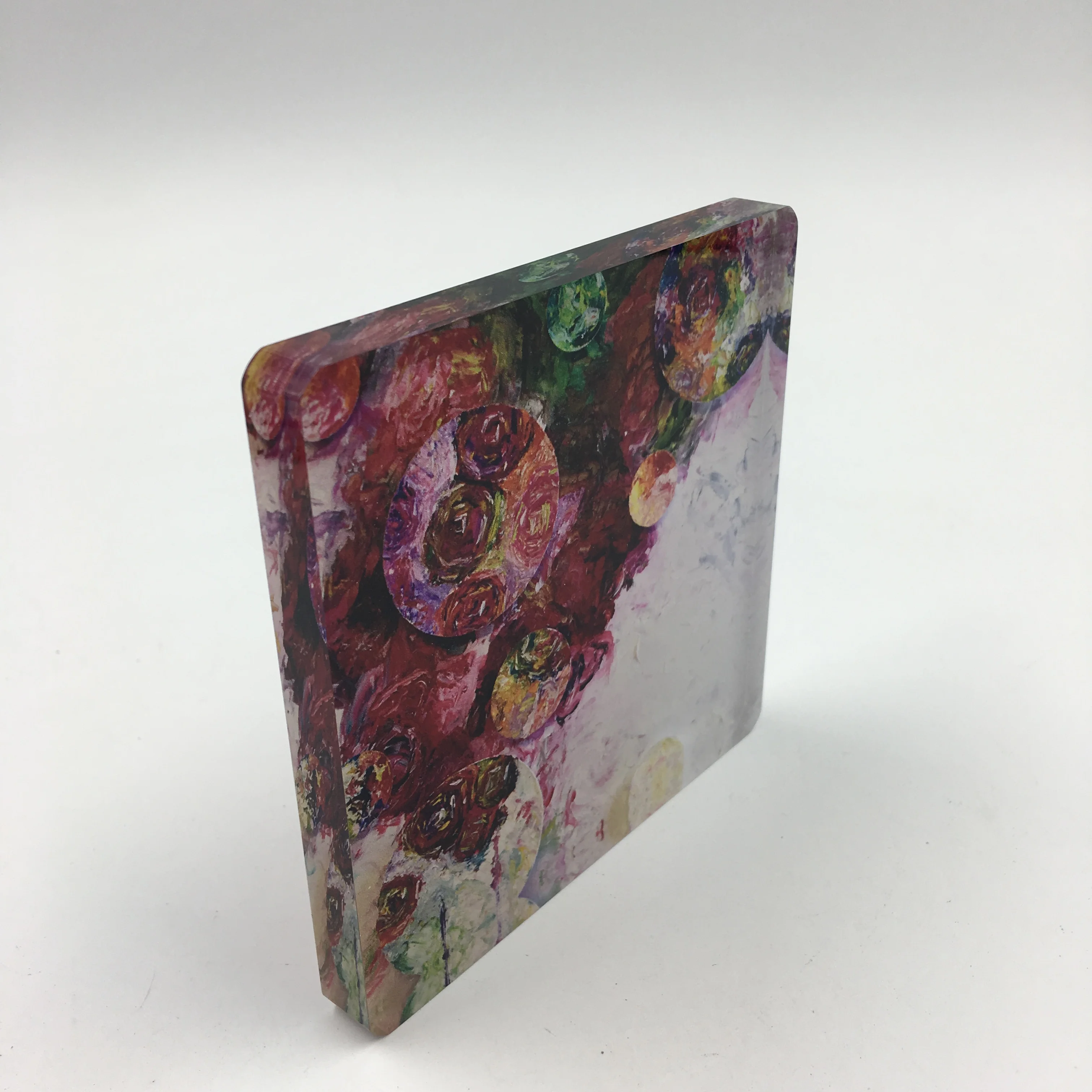 Ad 3d Laser Crystal Block With Light Base - Buy 3d Laser Engrave ...