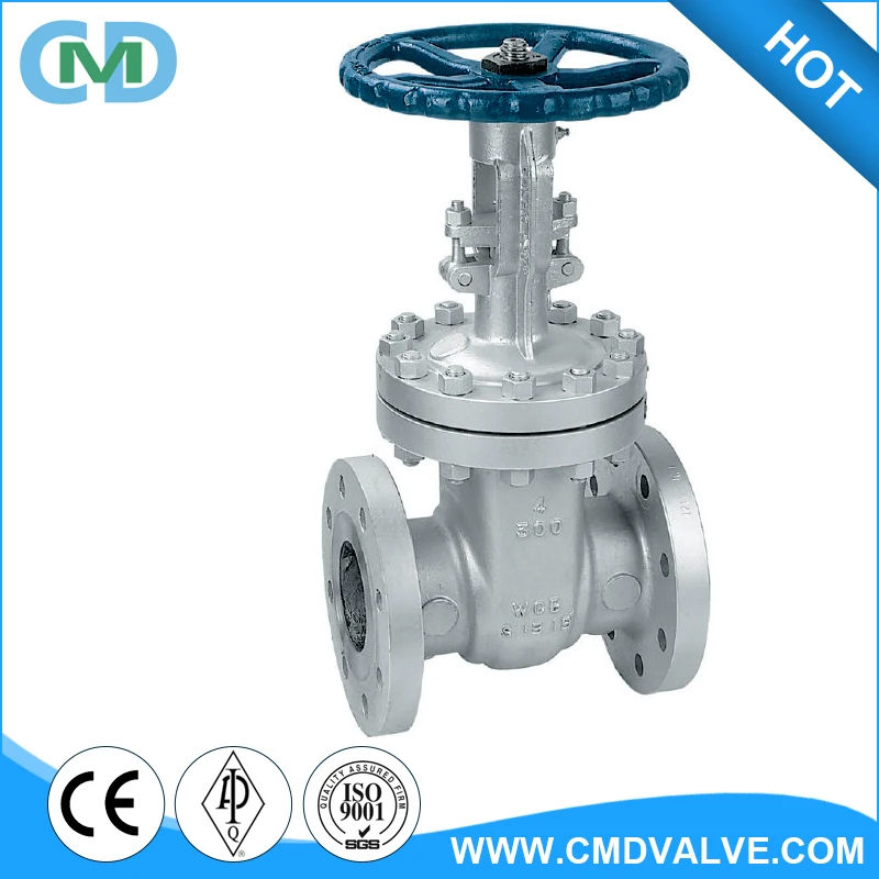 Api 6d Wcb 4 Inch 6 Inch Class 300 Flat Flange Ends Hot Oil Gate Valve ...