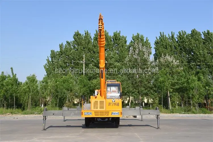 Stsq10a 10 Ton Small Mobile Crane 10 Ton Manual Crane - Buy 10 Ton ...