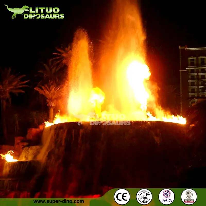 Artificial Volcano Model For Landscape Decoration - Buy Landscape ...
